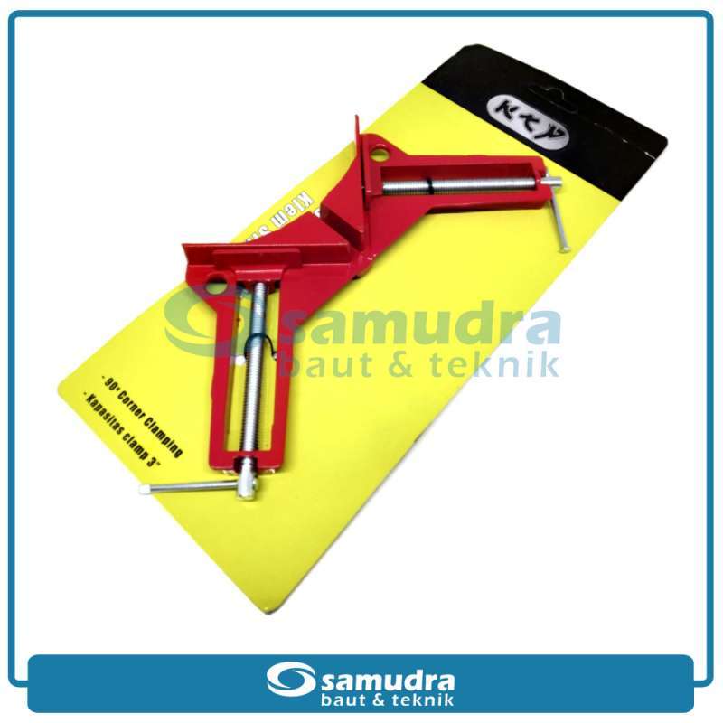 Promo Catok Penyiku Siku Sudut Klem Kayu Pigura 90 Drajat Miter Corner ...