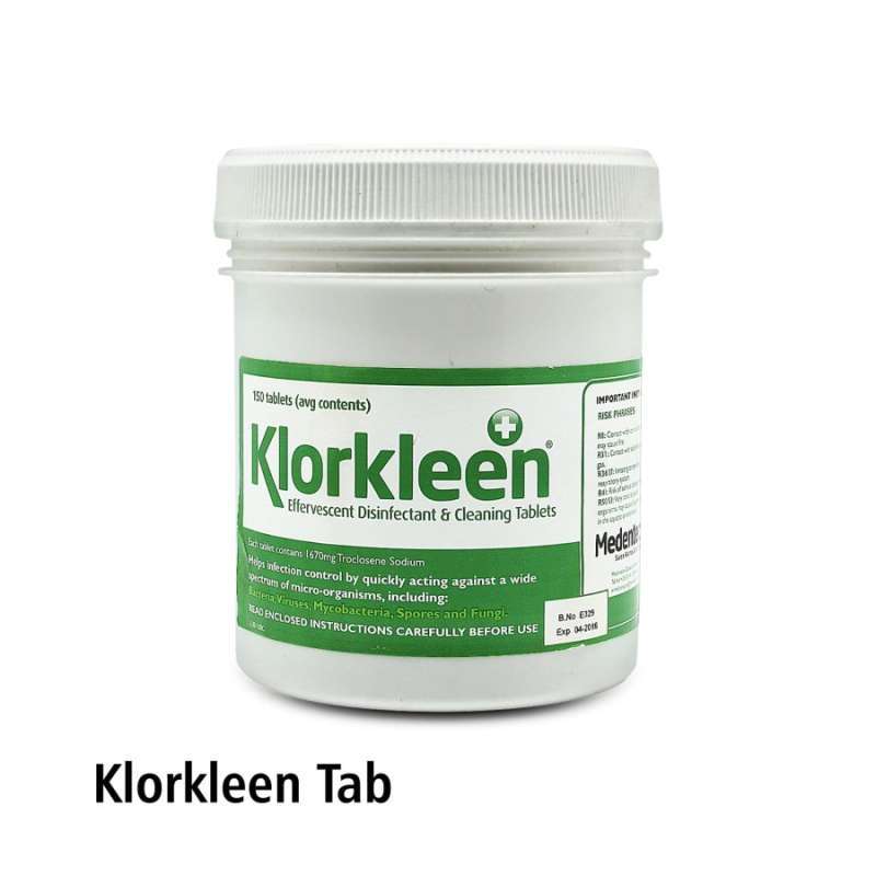 Jual Klorkleen Tab botol Perlengkapan Medis [150 Tablet] di Seller ...