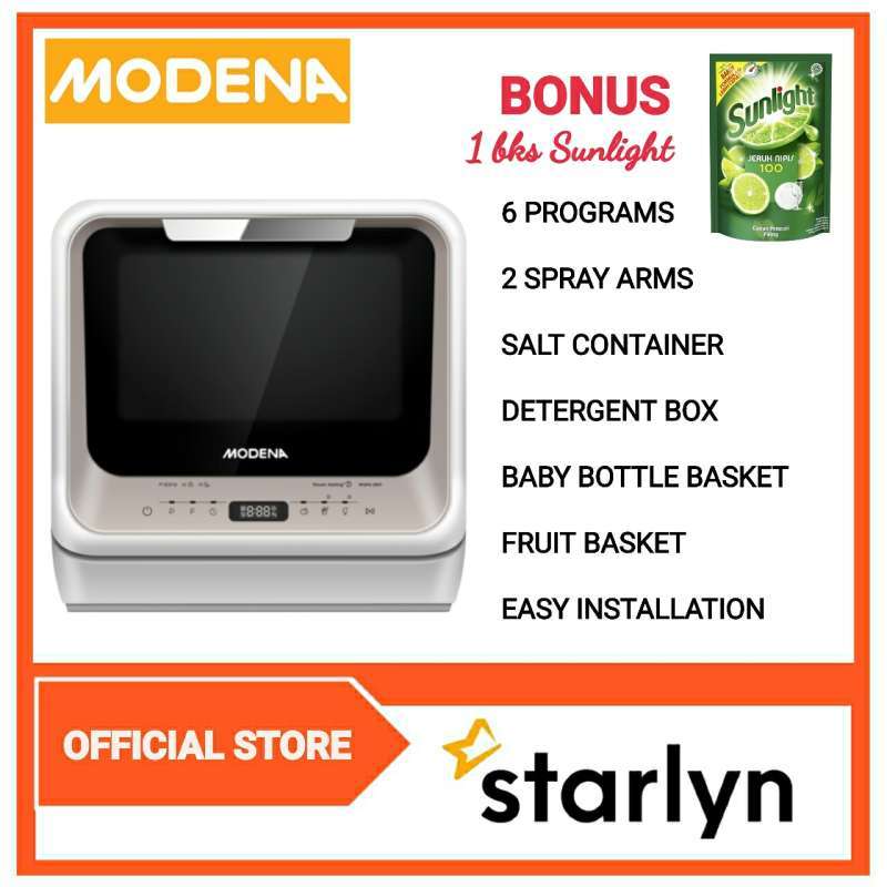 Jual Modena Multipurpose Dishwasher Ws 1020 G Di Seller Cv.starlyn - Cv ...