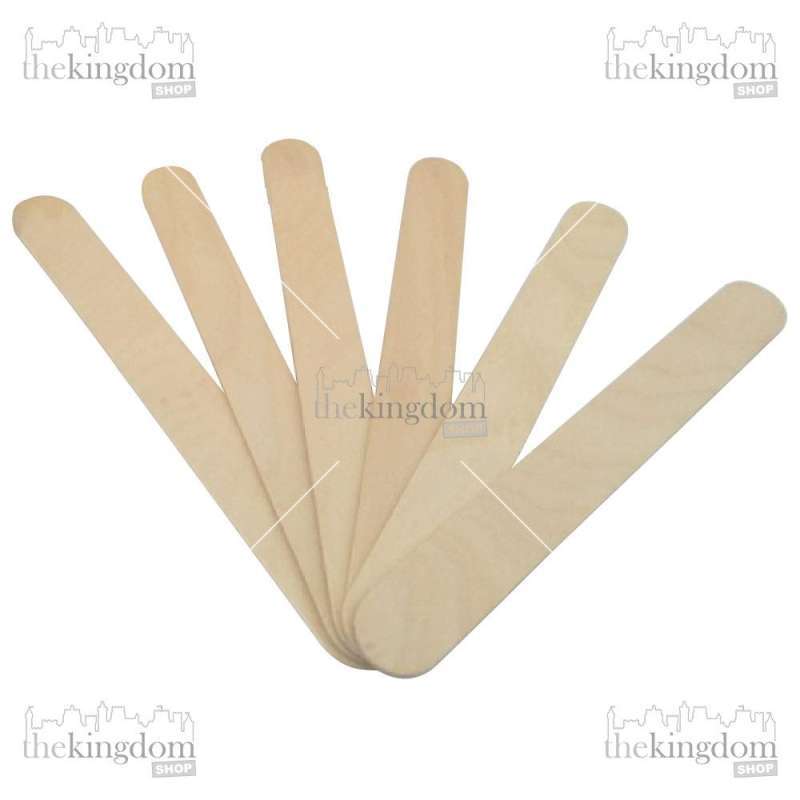 Jual Onemed Tong Spatel Kayu /100 Stik Es Krim Spatula Tongue Depressor ...