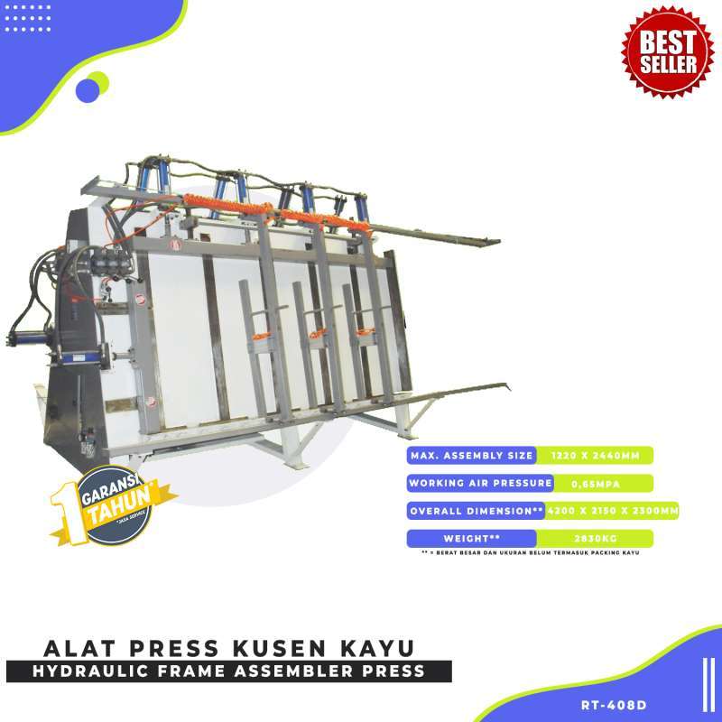Jual Alat Press Kusen Kayu - Hydraulic Frame Assembler Press (Twin ...