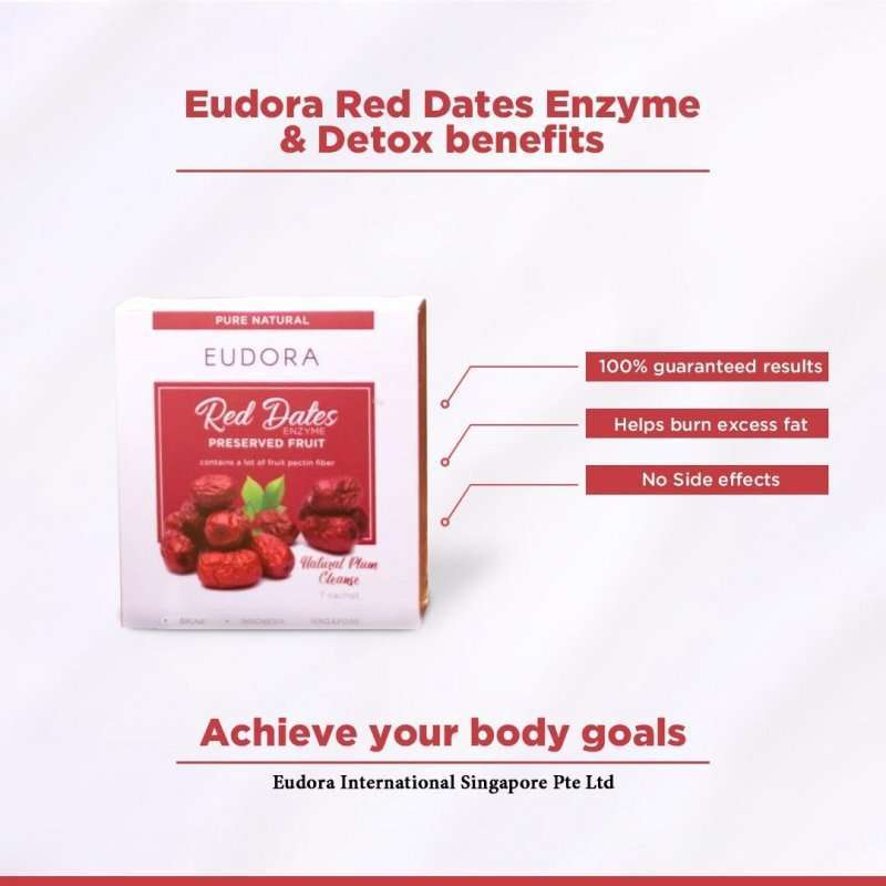 Jual Eudora Red Dates Enzyme (7pcs) Di Seller Perfect Beauty - Wijaya ...