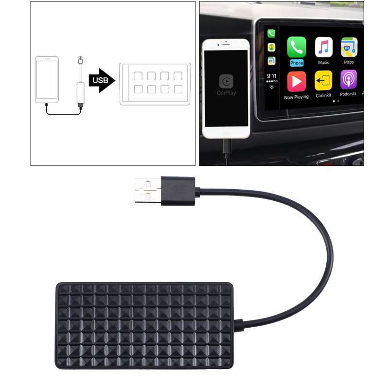 Promo Wireless/Wired Adapter USB Dongle for Cars, Support Maps Voice ...