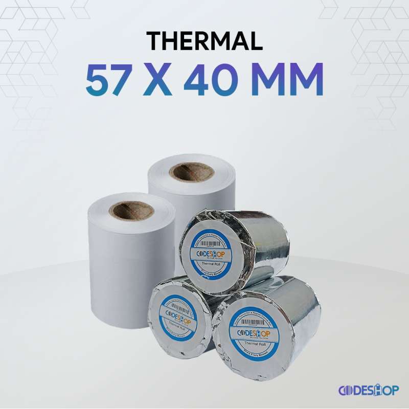 Jual Kertas Printer Thermal Ukuran Kertas 58x40 Kualitas Bagus Terlaris ...