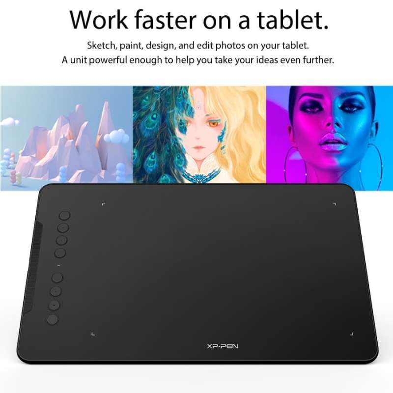 Jual Graphics Digital Drawing Tablet with Passive Pen XP-Pen Deco 01 V2 ...