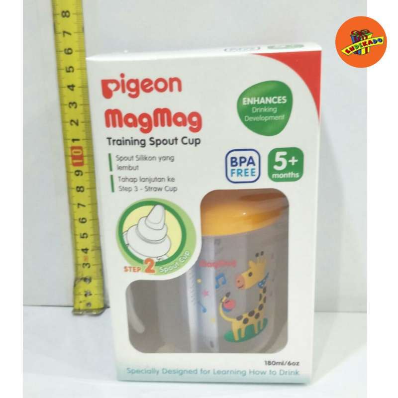 Jual Pigeon Mag Mag Training Spout Cup Step 2 180ml Di Seller Toko ...