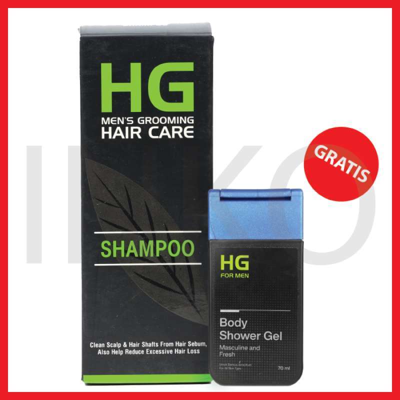 Jual HG MENS GROOMING HAIR CARE SHAMPOO CLEAN SCALP HAIR SHAFT 200ML di ...