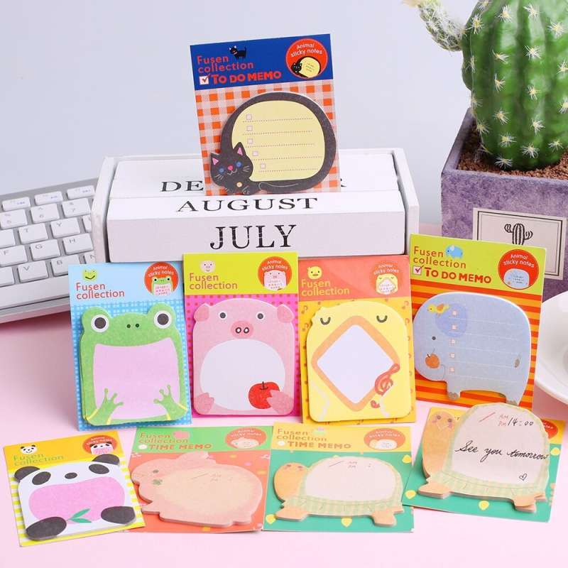 Promo Oem Sk-a3 Sticky Notes Motif Binatang Tempelan Kertas Catatan ...