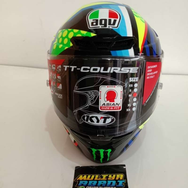 Jual helm kyt tt course repaint winter test 2020 - L di Seller Muliya ...