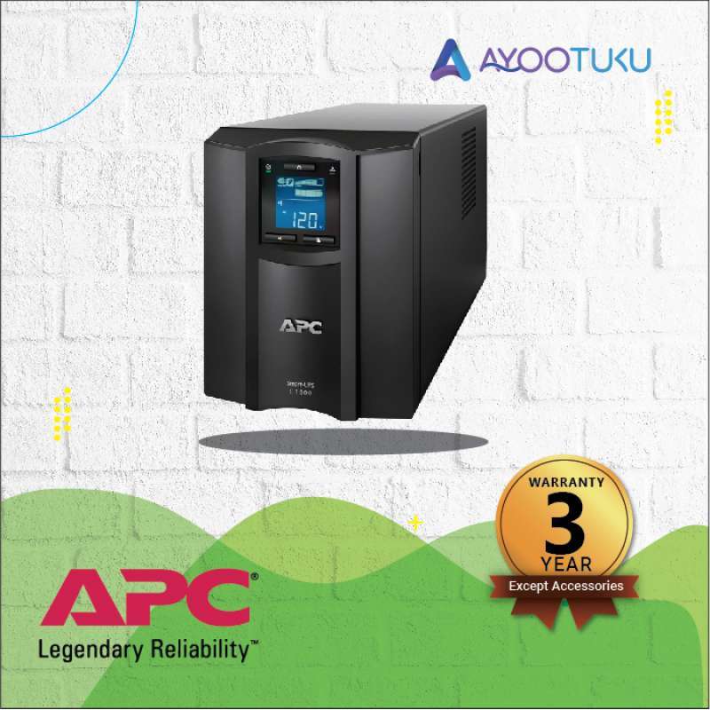 Jual APC Smart-UPS 1500VA, Tower, LCD 230V with SmartConnect Port | SMC1500IC - Mu di Seller ...