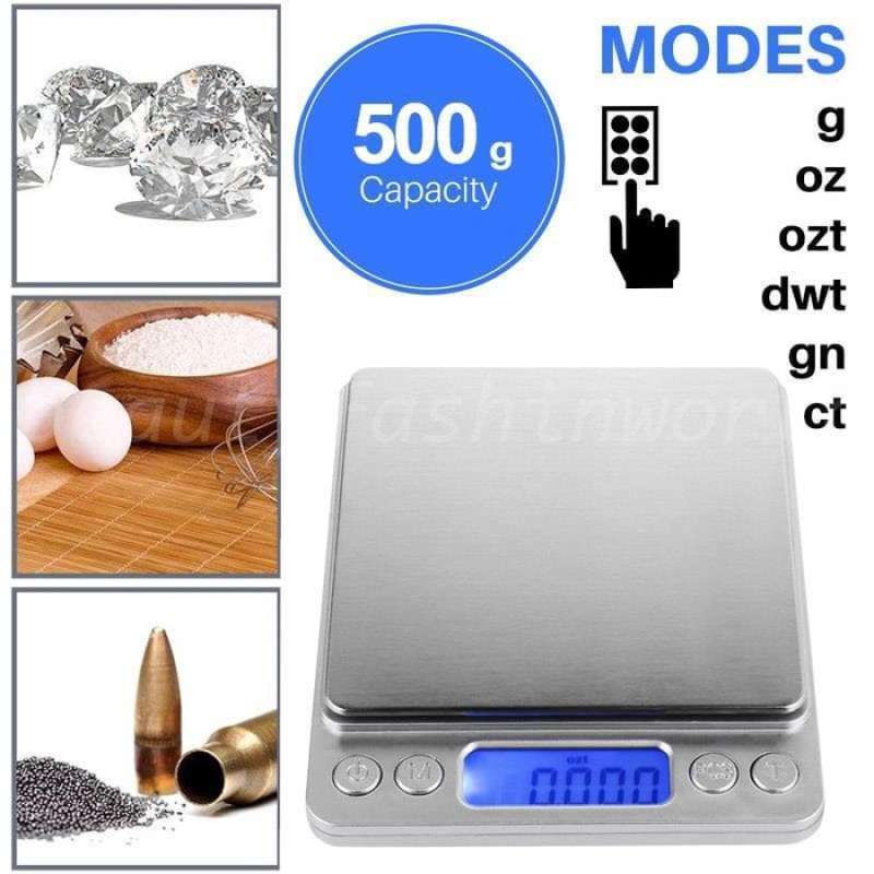 Jual Timbangan Digital Akurasi 0.01 gram. Max 500 gram Emas Bumbu Obat di Seller surya palapa ...
