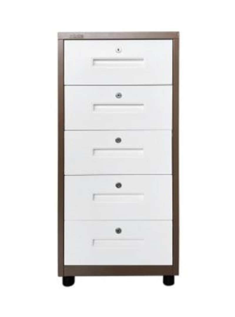 Jual INFORMA - LEMARI BESI - FILING CABINET 5 DRAWER WITH LOCK BROWN ...