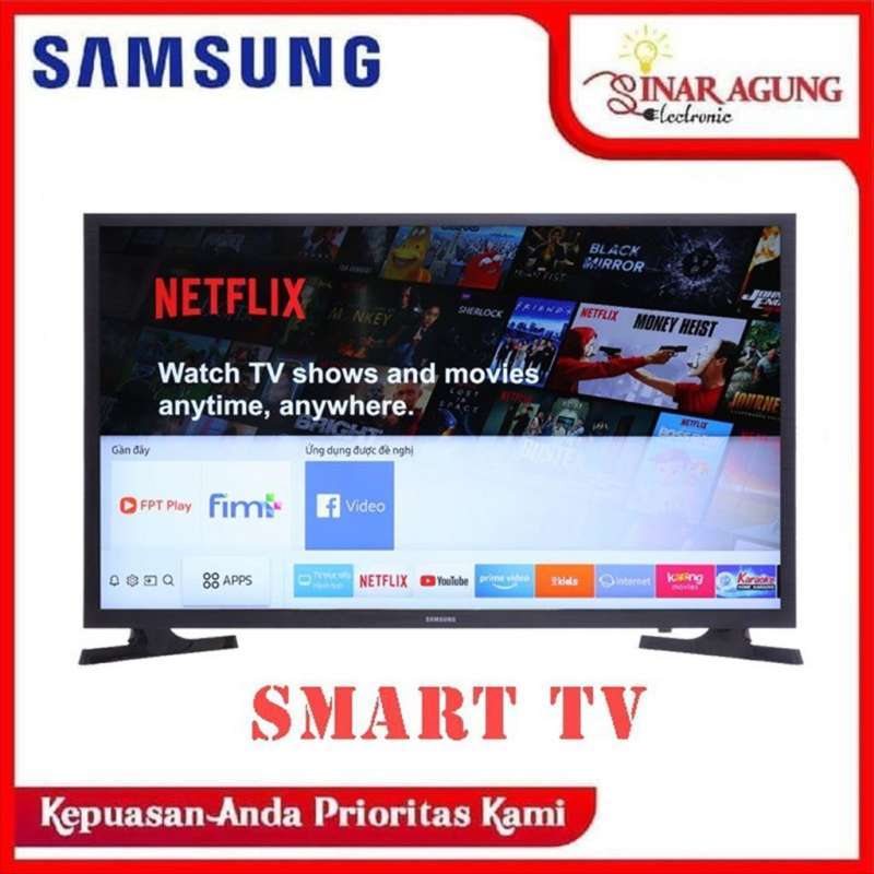 Jual LED SMART TV SAMSUNG 32T4500 32 Inch HD TV [32 inch / DIGITAL TV / SMART TV] (GARANSI RESMI ...