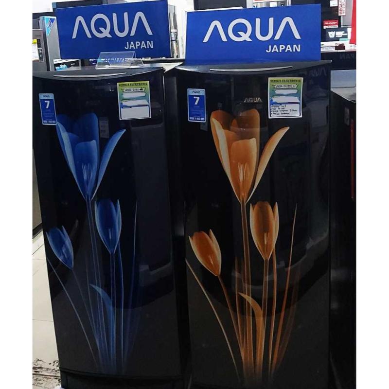 Promo KULKAS AQUA DESAIN BUNGA AQR D190 LK / LB 160L Diskon 4% di ...