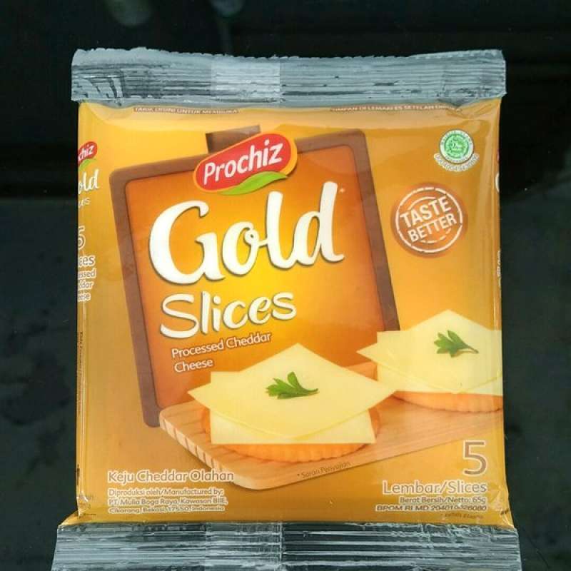 Jual Prochiz gold keju slice 65 g ( 5 lbr ) di Seller A5 grosir ...