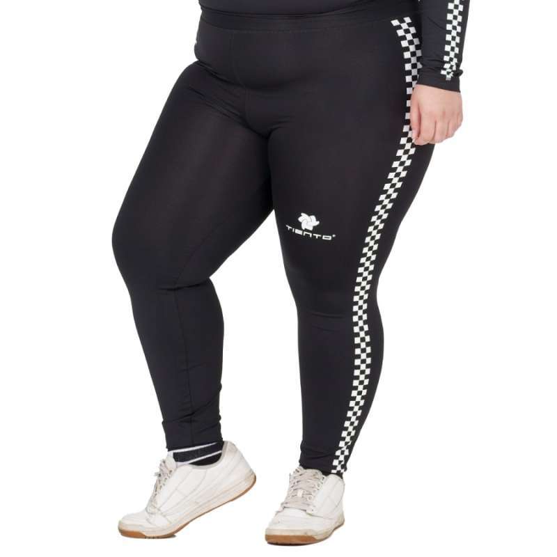 Jual Tiento Baselayer Celana Legging Pants Panjang Retro Race Women ...