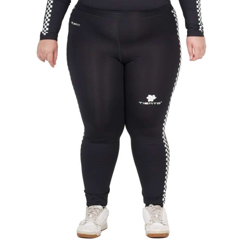 Jual Tiento Baselayer Celana Legging Pants Panjang Retro Race Women ...
