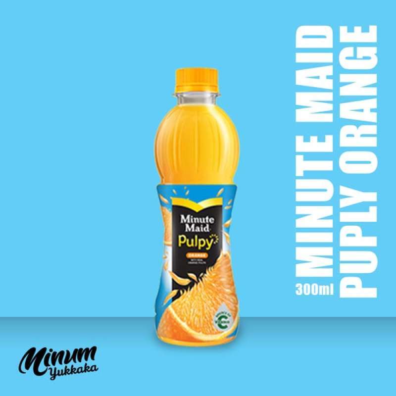 Jual Minute Maid Pulpy Botol 300ml di Seller Minum Yuk Kaka - Kota ...