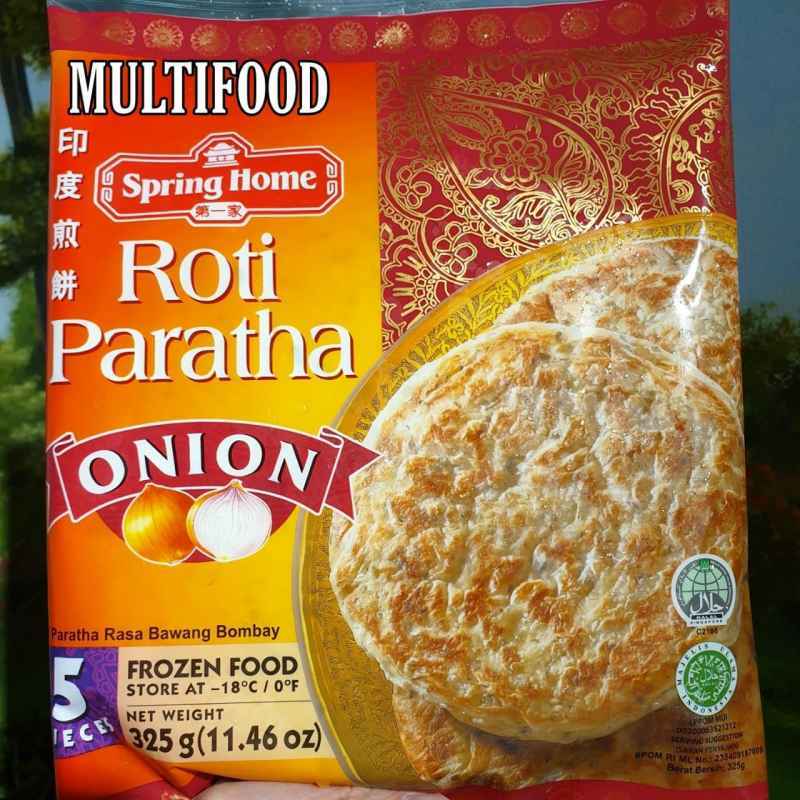 Jual Roti prata paratha spring home / roti maryam impor singapore halal ...