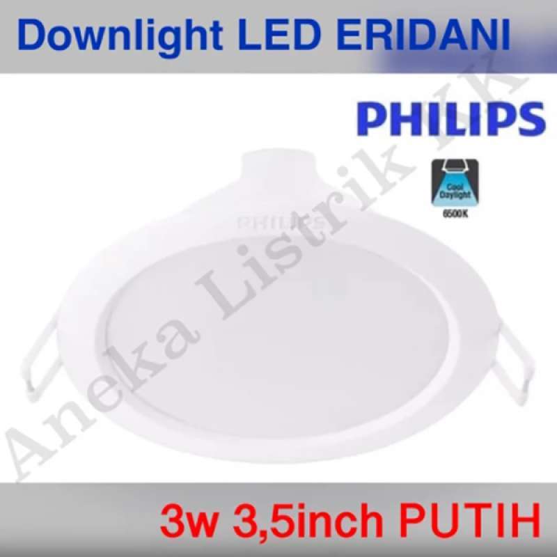 Jual LAMPU PHILIPS ERIDANI DOWNLIGHT LED ERIDANI 3WATT 3INCH 30K KUNING ...
