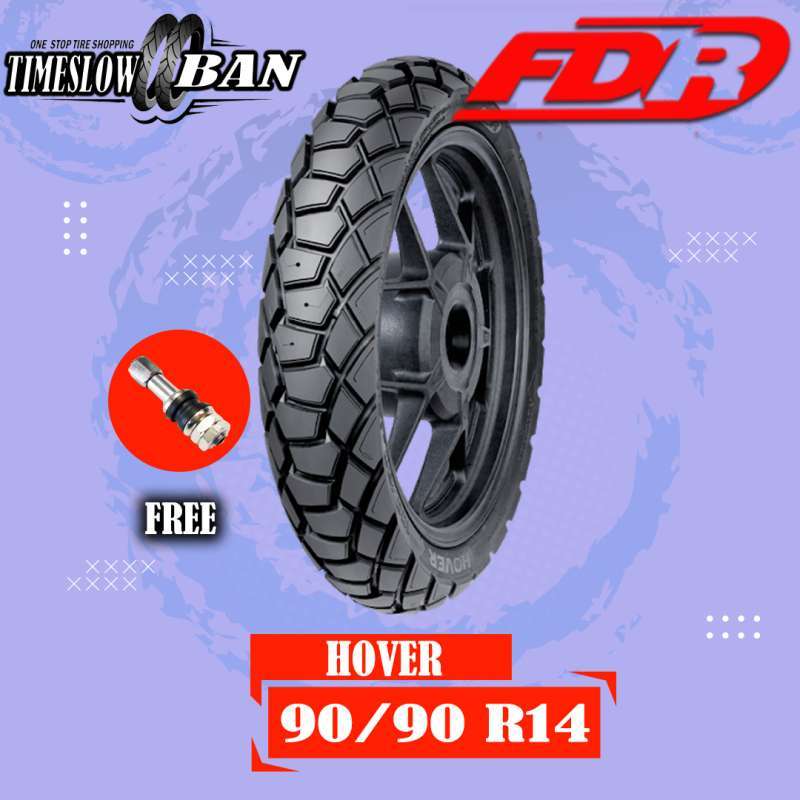 Promo Ban Motor Matic // Fdr Hover 90/90 Ring 14 Tubeless Diskon 19% Di ...