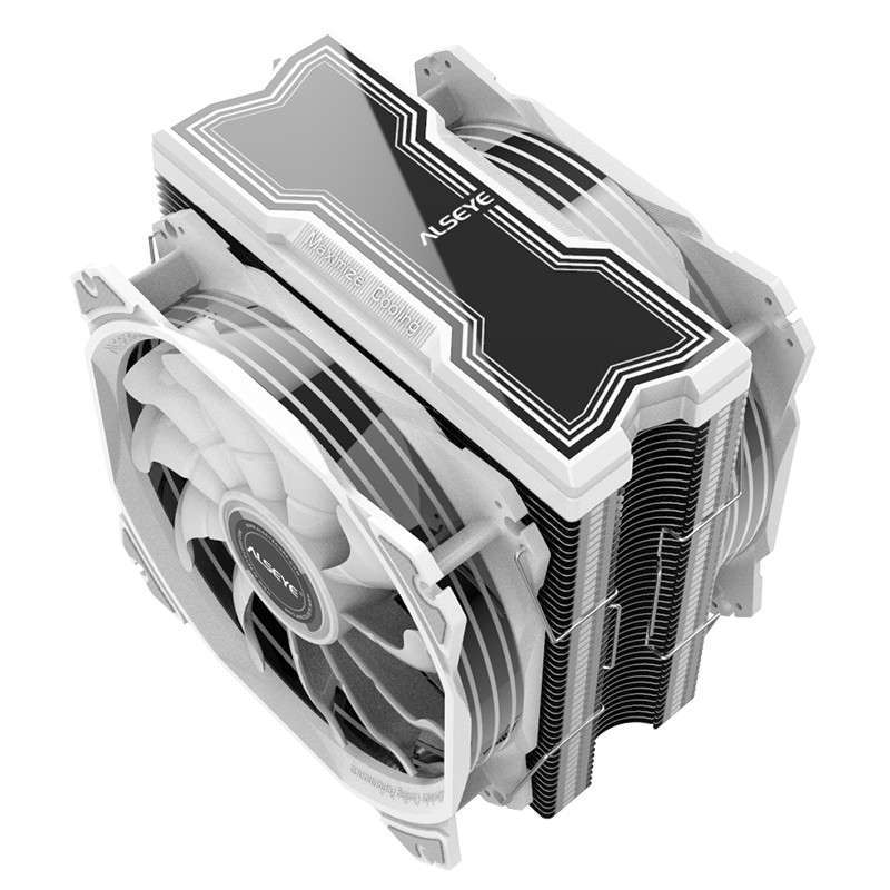 Jual Alseye Cpu Cooler Gaming MAX Series 4 Heat Pipe RGB M120D - Putih ...