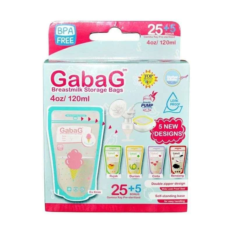 Jual Gabag Kantong ASI Kolibri Mix 120 ml - Breastmilk Storage 120ml di ...