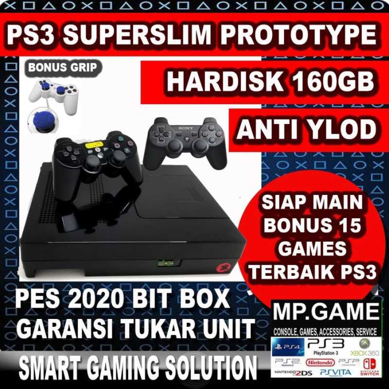 Jual Ps3 Super Slim Prototype Edition 160gb Full Games Paket 2 Stik - Paket 2 Stik Di Seller ...