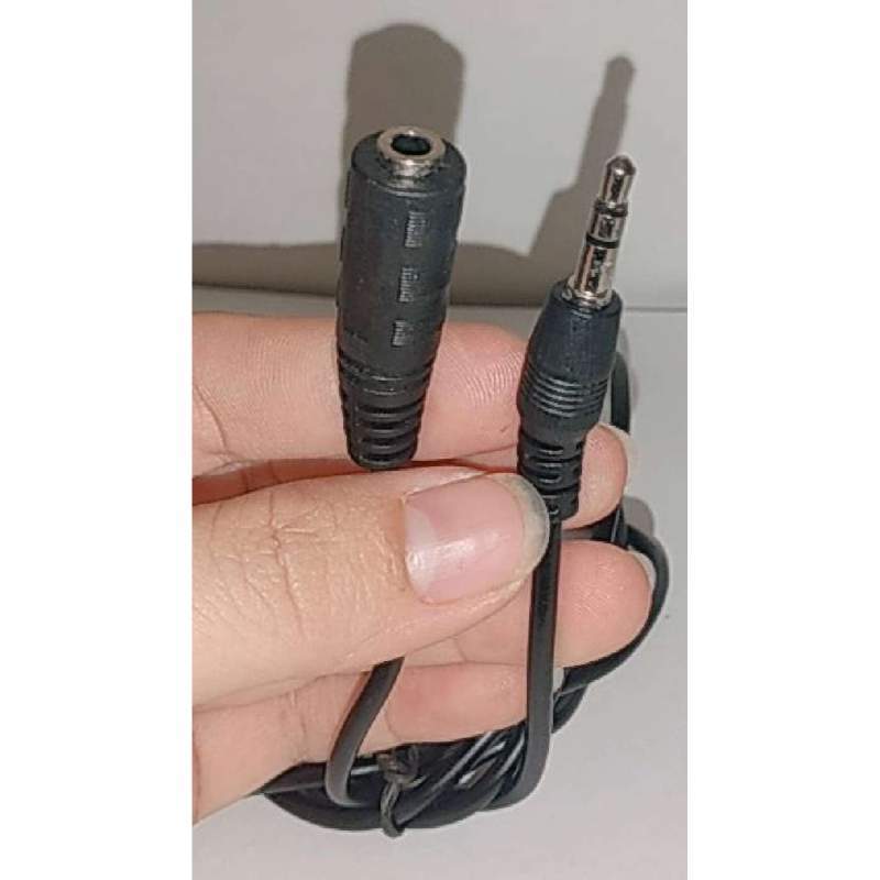 Promo Kabel Audio aux Extension 3.5mm panjang 1.5meter cable sound ...