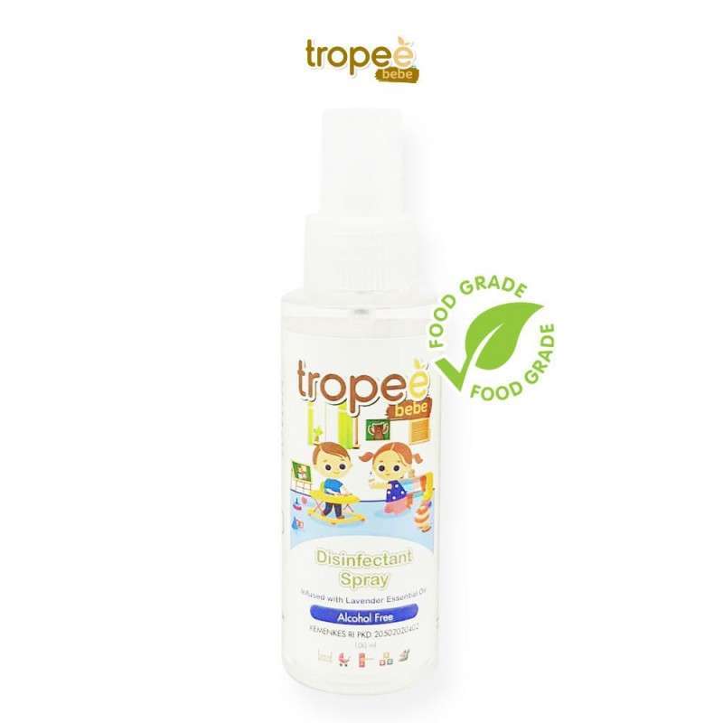 Jual Tropee Bebe Disinfectant Spray for Baby Kids - 100 ml di Seller ...