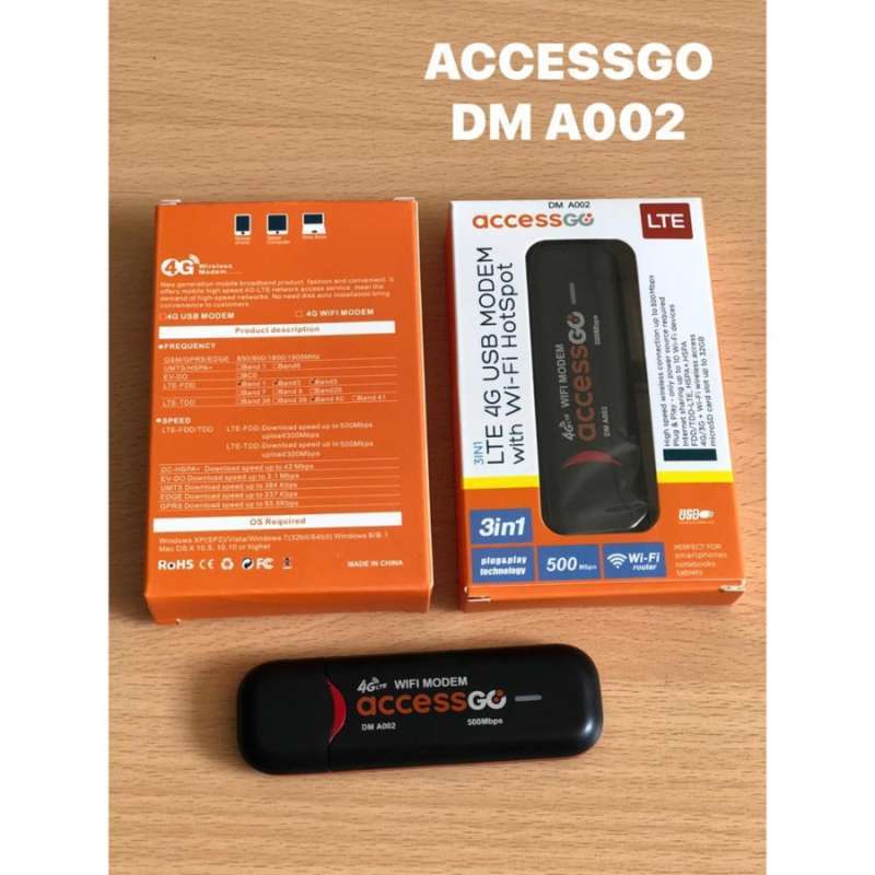 Jual USB Modem Wifi Hostspot AccessGo DM-A002 3in1 4G LTE Unlock ...