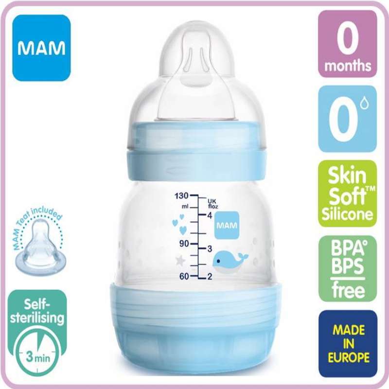 Jual MAM Anti Colic Bottle Blue 130ml di Seller Toko susu 48 - Kota ...