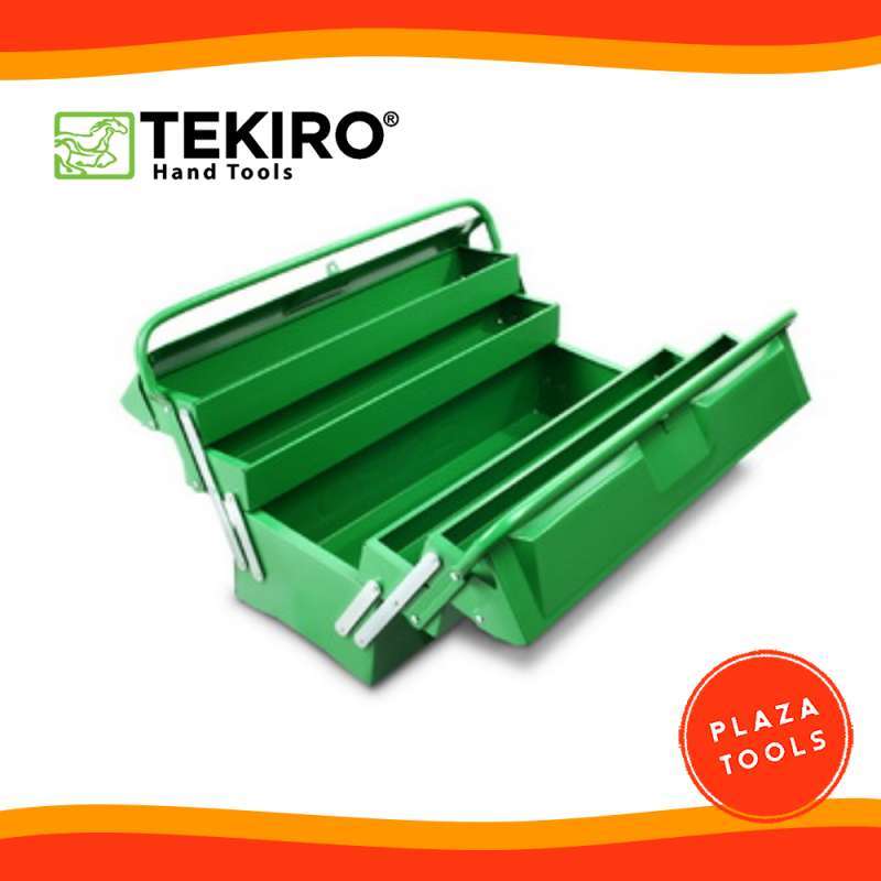 Jual Kotak Alat Perkakas Pertukangan TEKIRO 3 Tingkat Susun Tool Box Besi di Seller Plaza Tools ...