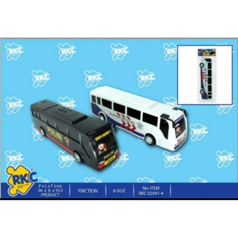 Promo Mainan Mobil Bus Polisi Police Bua Diskon 5% di Seller brownbe ...