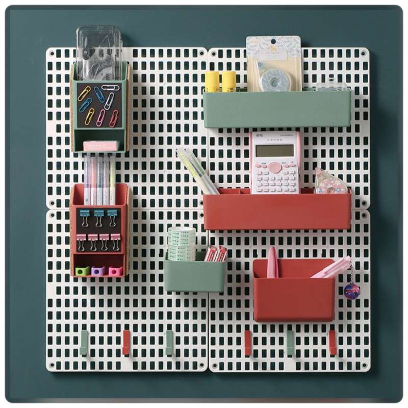 Jual Wall Organizer Hanger Hijang Wire Grid Mesh Rak Tembok Magnet Hook ...