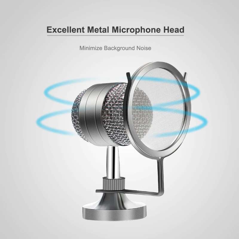 Jual Paket Microphone Bm-8000 + Scissor Arm Stand + Phantom Power 48v ...