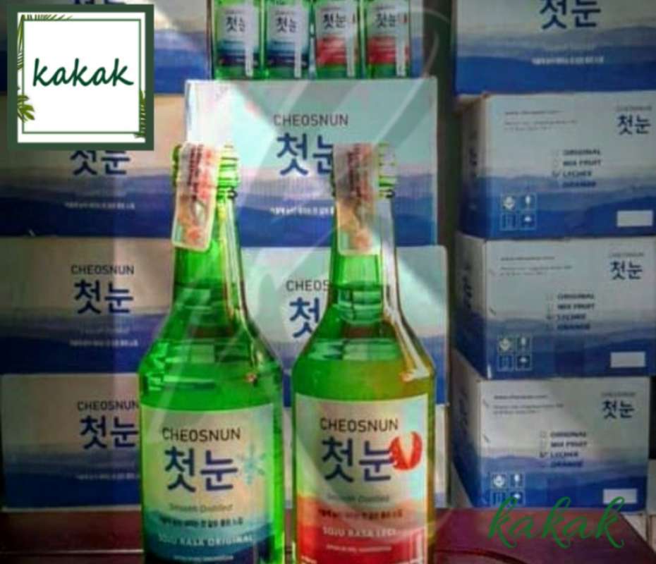 Jual Soju Cheosnun 360ml 20 botol recommend KHUSUS GOJEK di Seller ...