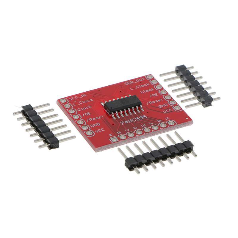 Promo 74HC595 Shift Register Breakout Board PCB Module SN74HC595N ...