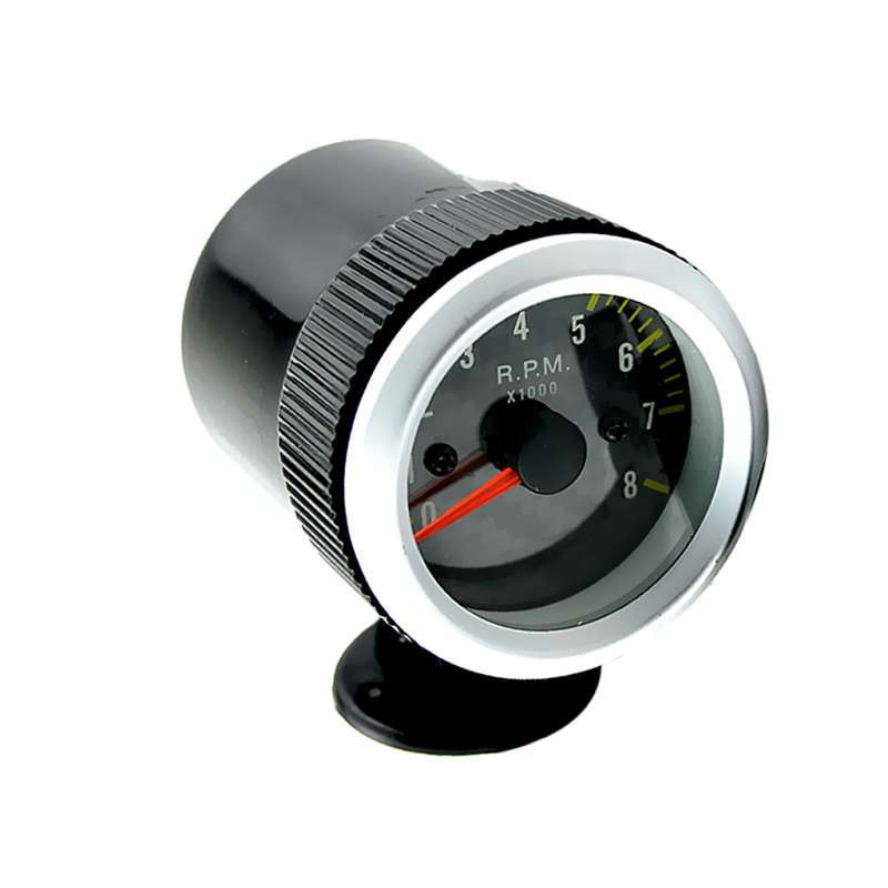 Promo Portable 2' Car Tacho Rev Counter Gauge Tachometer Yellow LED RPM ...