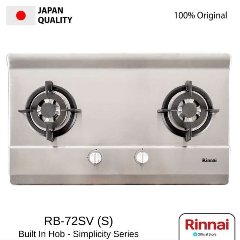 Jual Rinnai - RB-72-SVS Build In Hob 2 Tungku Stainless di Seller ...