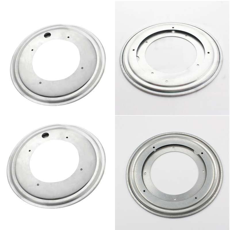 Jual 2x Swivel Turntable 8 Inch Round Metal Ball Bearing Rotating Table ...