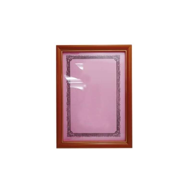 Jual A4 certificate frames / tag through / teak color di Seller ...