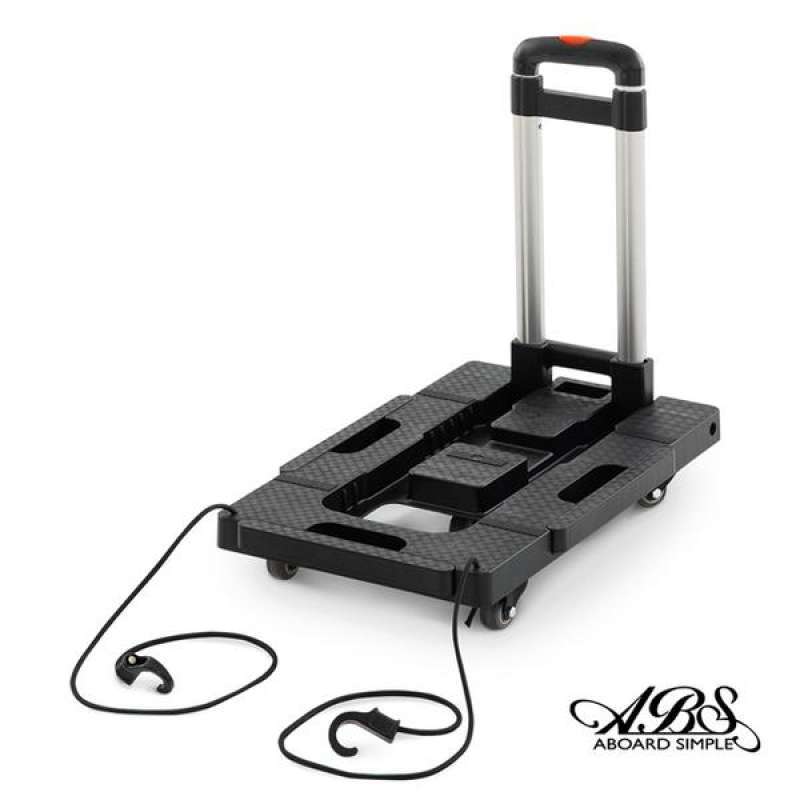 Jual (ABS)ABS heavy-duty five-wheel folding trolley camping trolley ...