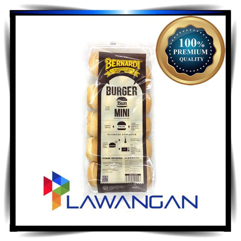 Jual Roti Bernardi Burger Bun Mini - Plawangan di Seller Plawangan Mart ...