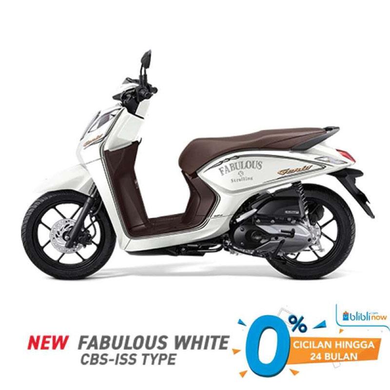 Jual Honda GENIO CBS ISS Sepeda Motor [VIN 2023] - Fabulous White ...