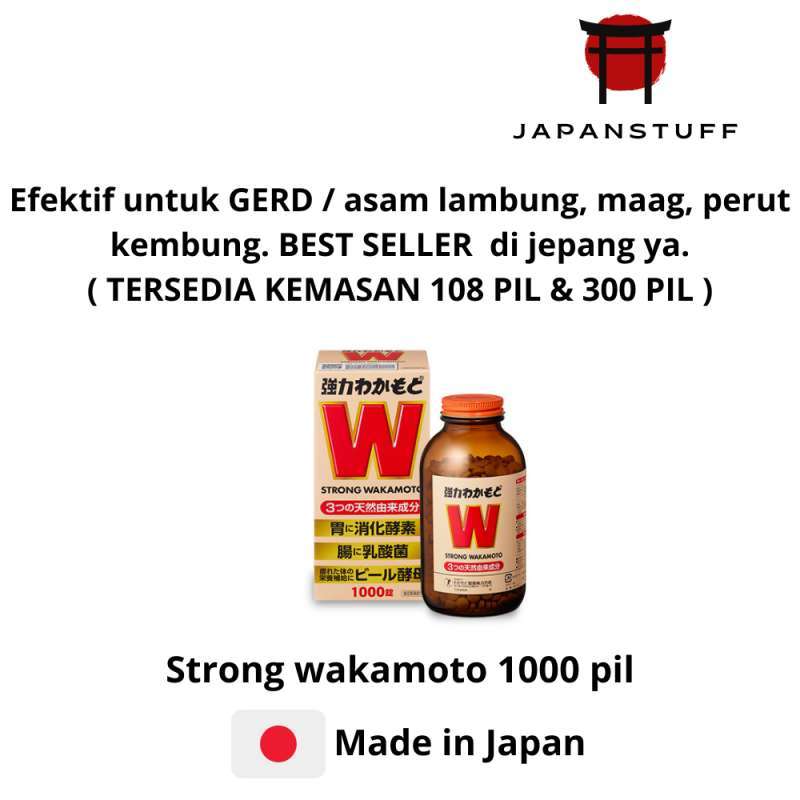 Promo Strong Wakamoto 1000 Tablet Diskon 16% Di Seller Japanstufforiginal - Lengkong Wetan, Kota ...