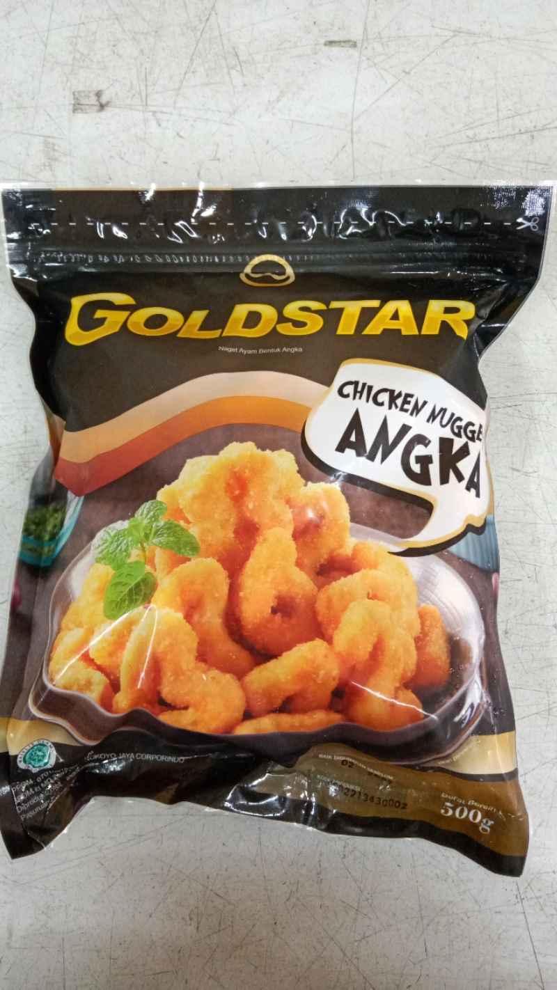 Jual GOLDSTAR CHICKEN NUGGET ANGKA 500 GRAM di Seller ...