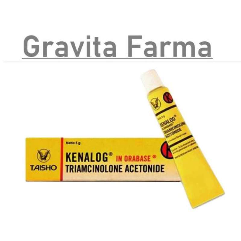 Jual Kenalog In Orabase 0.1% Salep 5 G Di Seller Apotek Gravita Farma ...