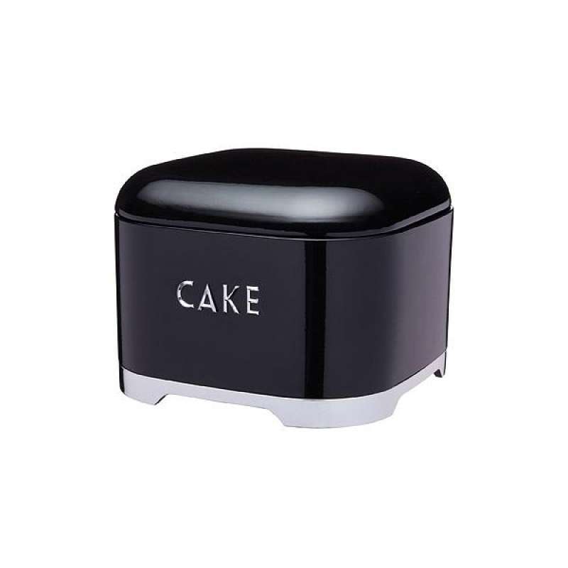 Jual (KitchenCraft)KitchenCraft Lovello cake storage box (black) di ...