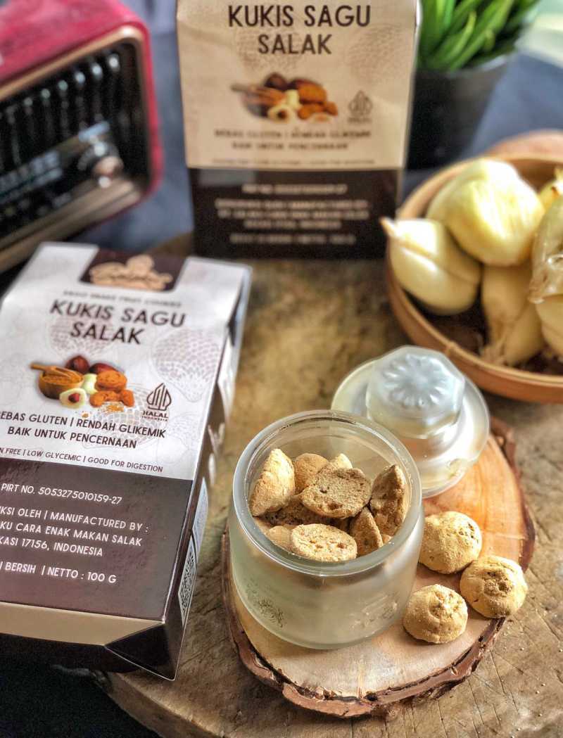 Promo Kue Kering Salak Aren SALAKU® Rasa Original 100 gram Diskon 12% ...